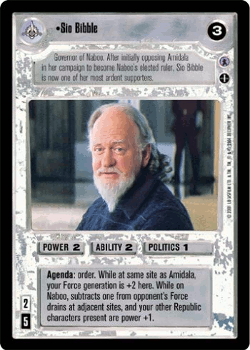 Sio Bibble | Wookieepedia | Fandom