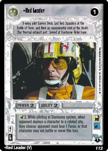Star Wars Cardlists - Virtual Block 1