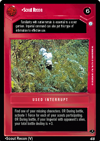 Star Wars Cardlists - Virtual Block 3