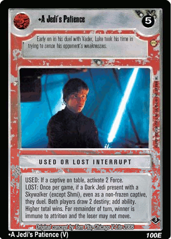 Star Wars Cardlists - Virtual Master