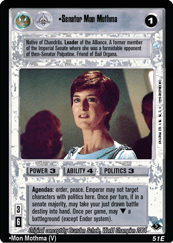 Star Wars Cardlists - Virtual Block 5