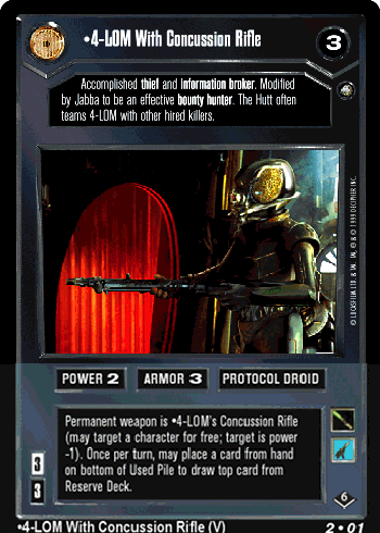 Star Wars Cardlists - Virtual Block 6